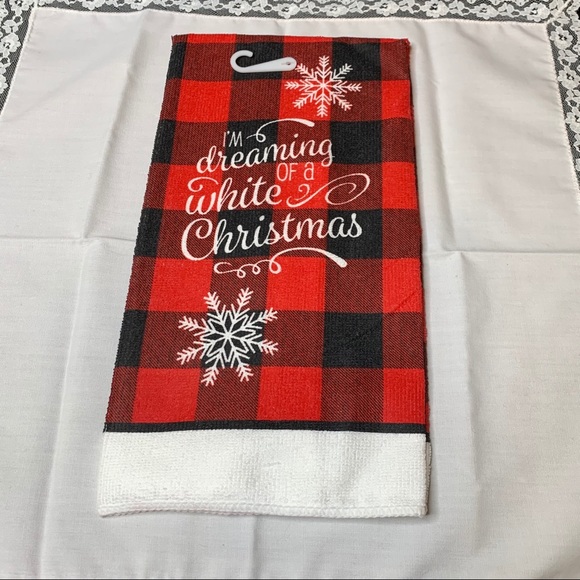 Dining | 5pc Farmhouse Buffalo Plaid Christmas Kitchen Set | Poshmark